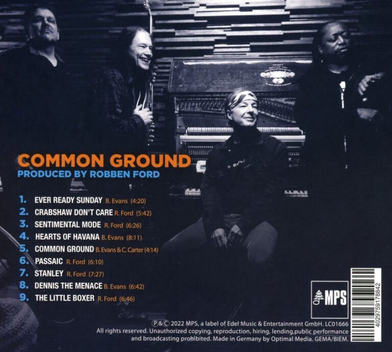 Review: Robben Ford & Bill Evans – Common Ground I Bluestown Music