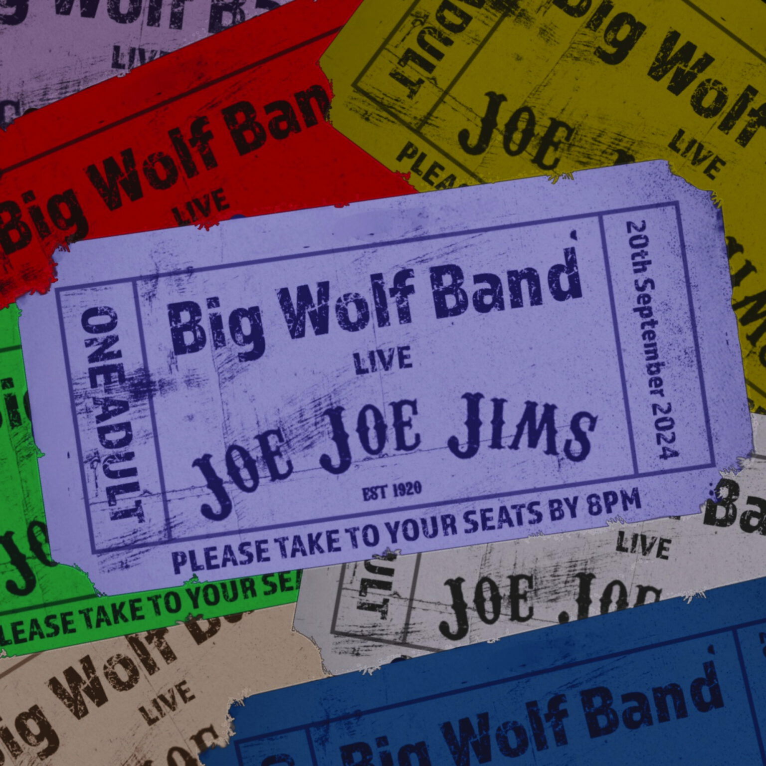 Review: Big Wolf Band - Live At Joe Joe Jims I Bluestown Music