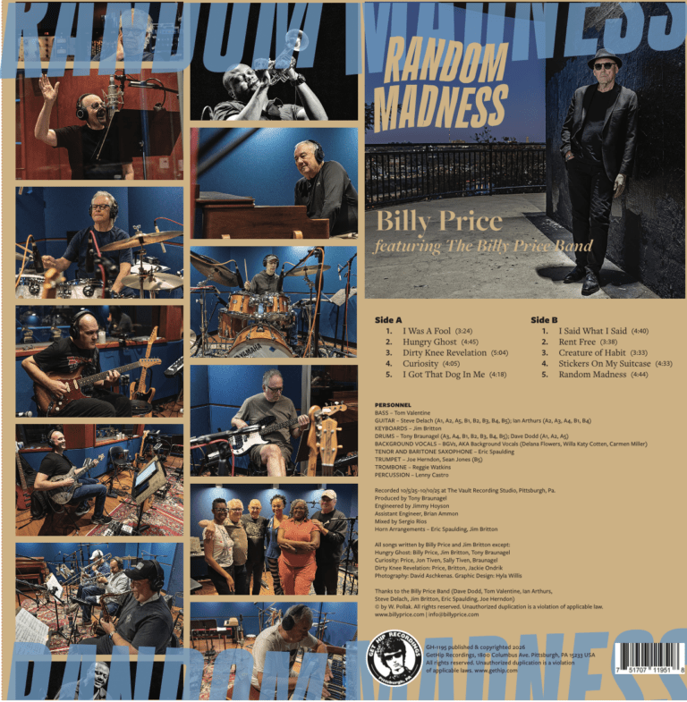 New Release: Billy Price - Random Madness I Bluestown Music
